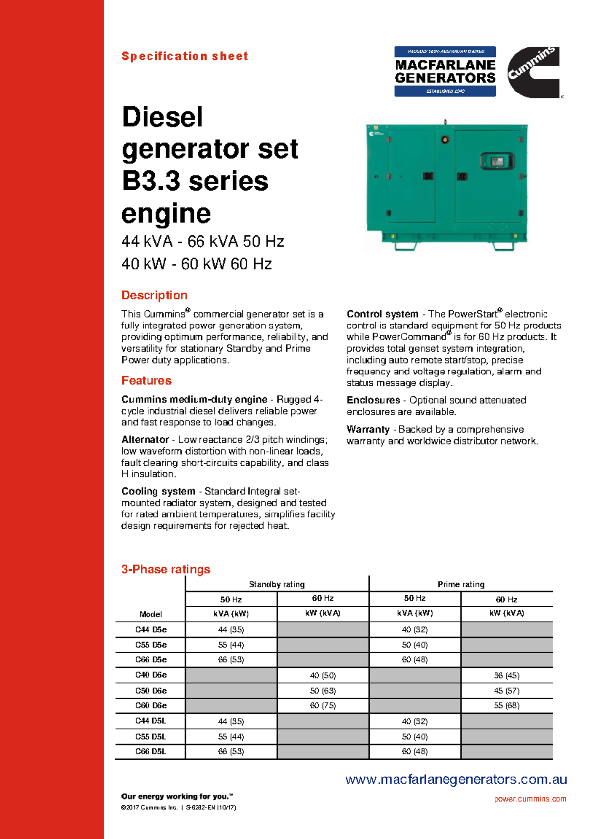 C66D5L Dimensions - Cummins Generator - power.cummins ####### ©2017 ...