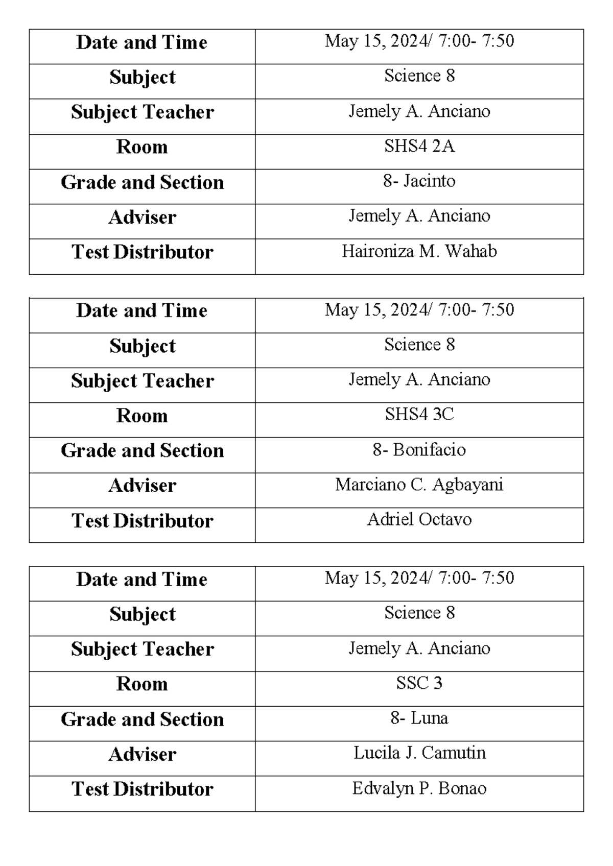 Pt label 23 24 - References - Subject Science 8 Subject Teacher Jemely ...