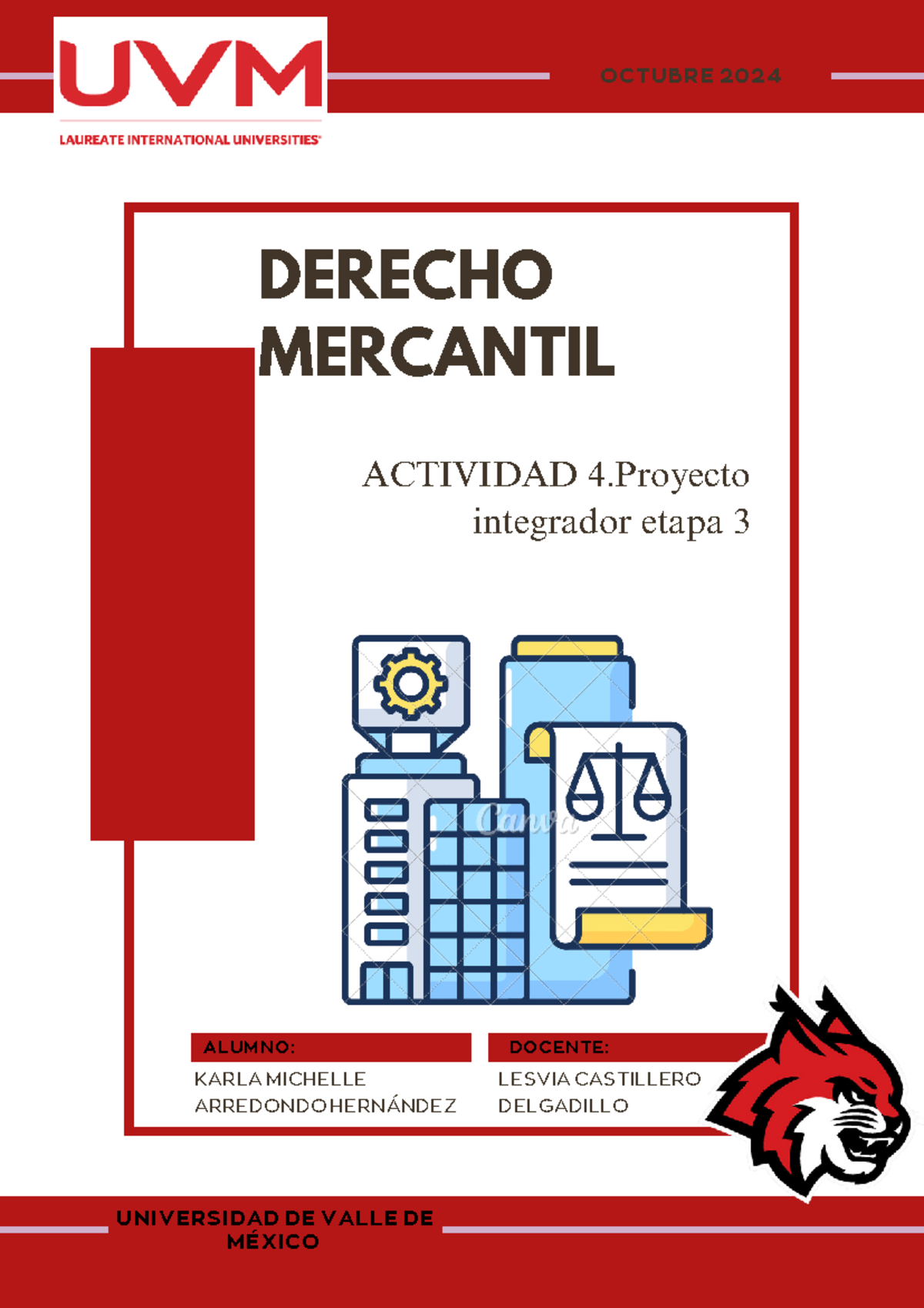 Actividad 4 proyecto integrador - OCTUBRE 2024 ACTIVIDAD 4 integrador etapa 3 ####### DOCENTE ...