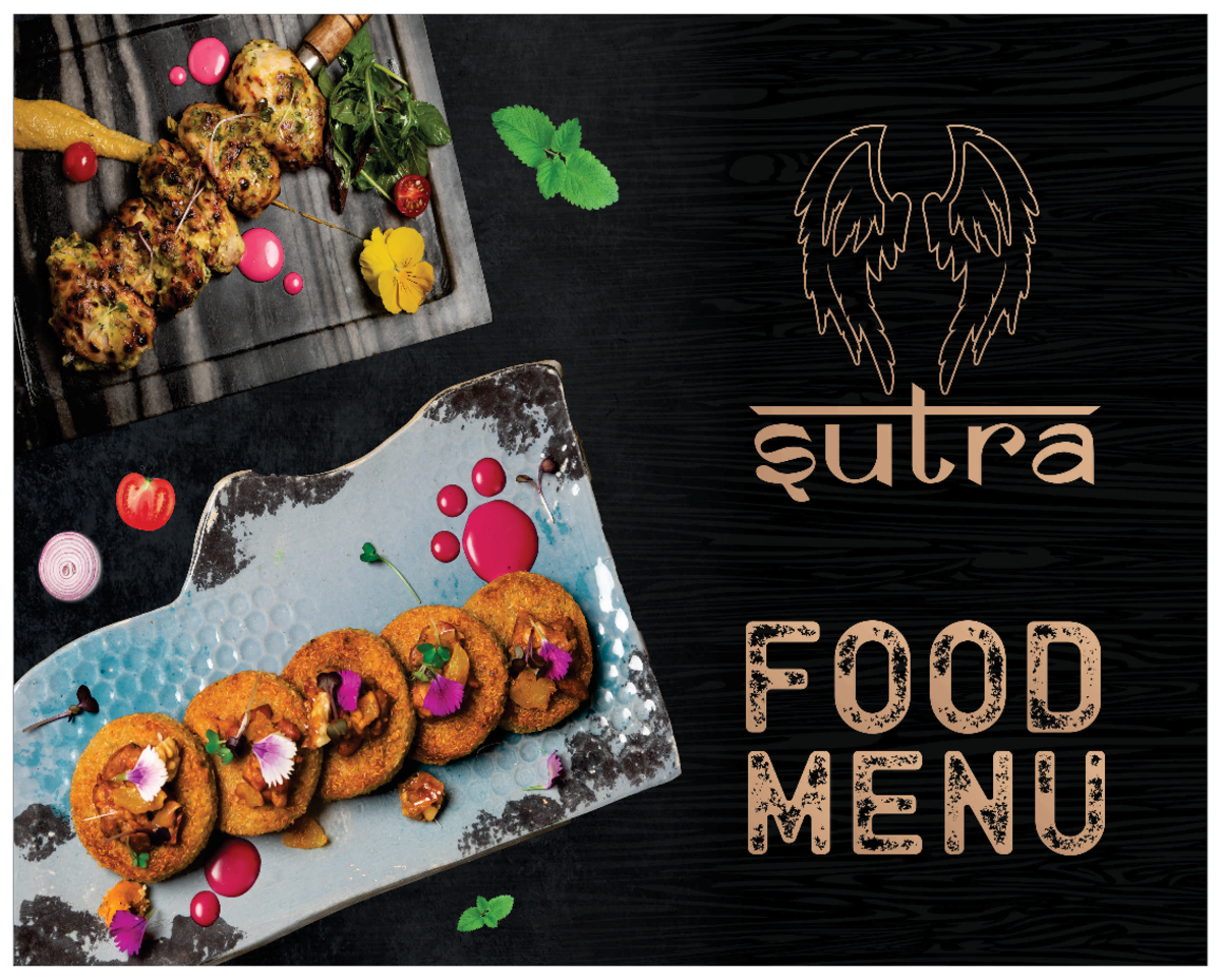 Food menu - Notes - sutra FOOD MENU x sutra FOOD MENU x SUTRA EXCLUSIVE ...