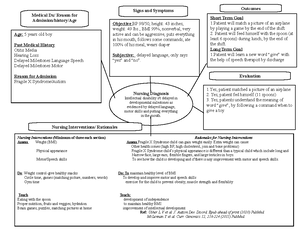 Nitroglycerin MED Template - ACTIVE LEARNING TEMPLATES THERAPEUTIC ...