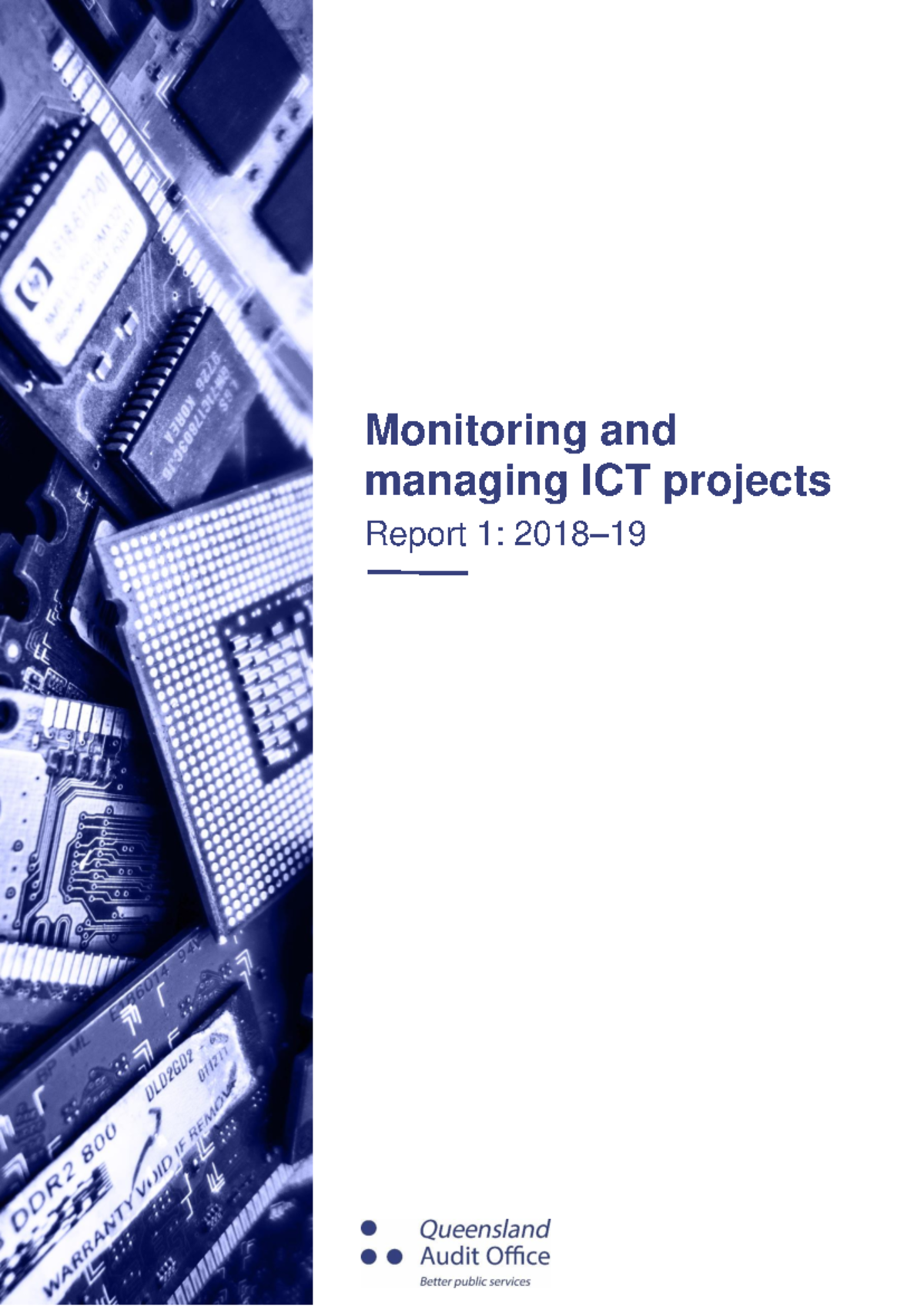 NSW-Full-Report ICT - Full Report NSW ICT - Monitoring and managing ICT projects Report 1 : 2018 ...