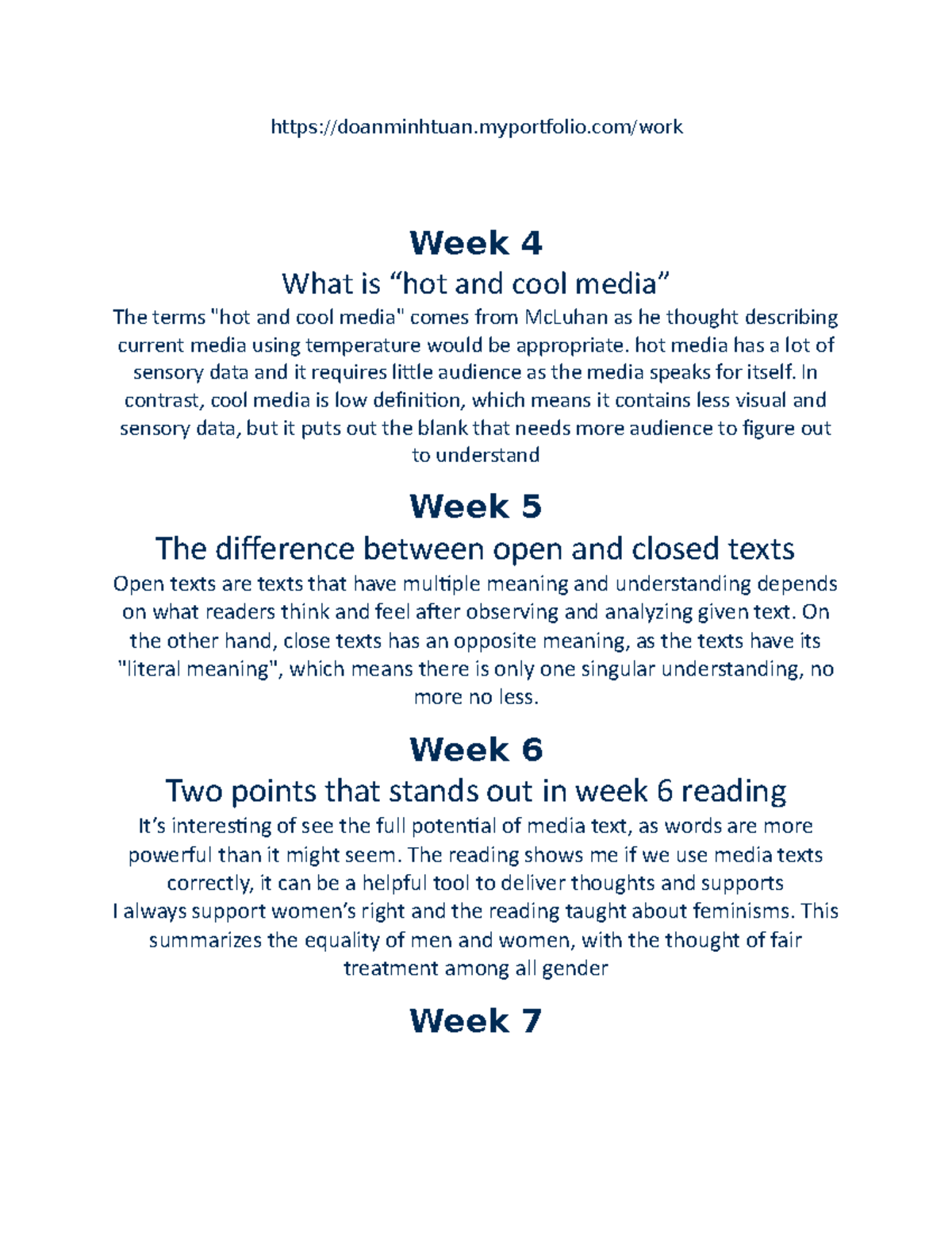 Assignment 4 - Introduction to Media Studies - Studocu