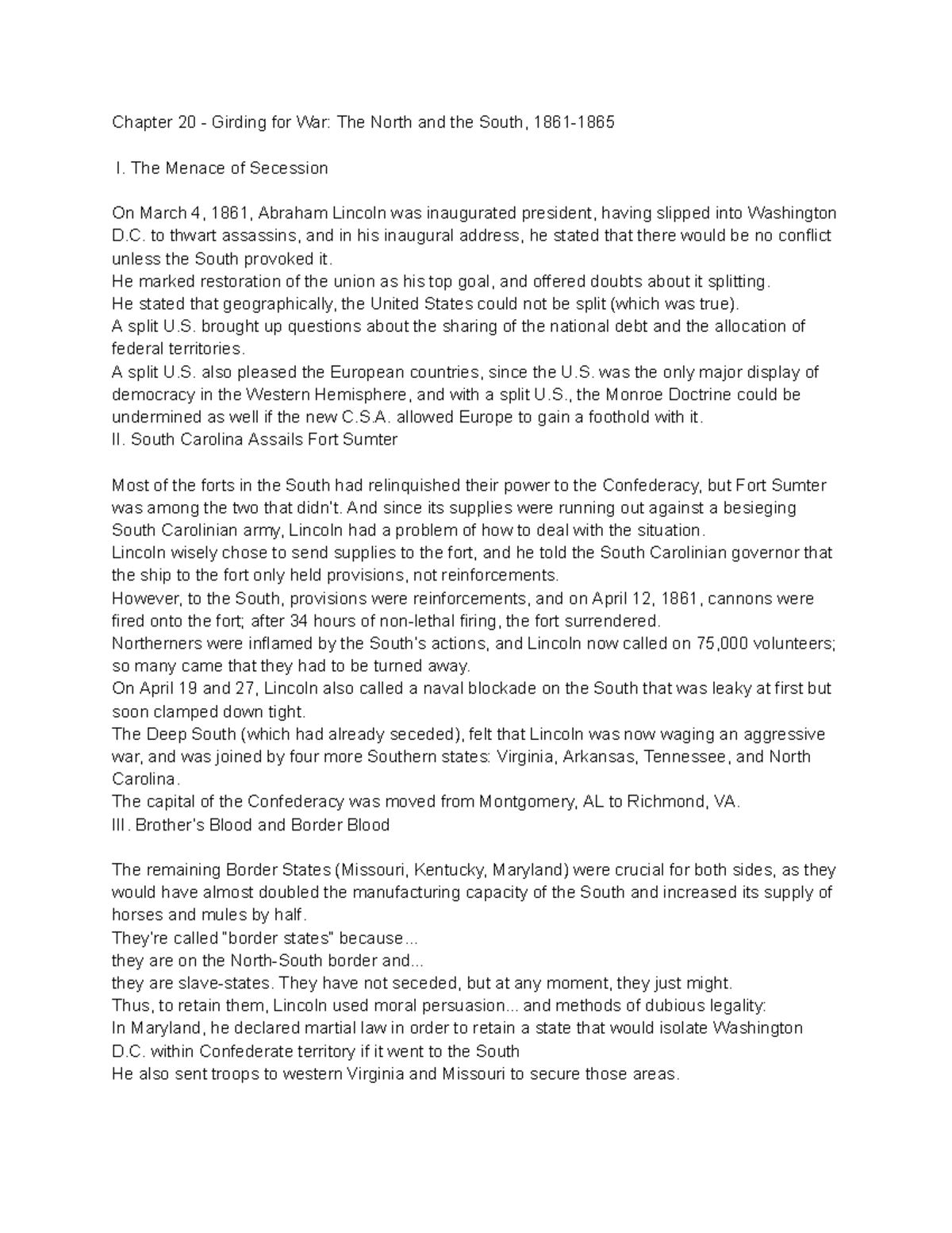 History note 162* - These are my details notes for this class ...