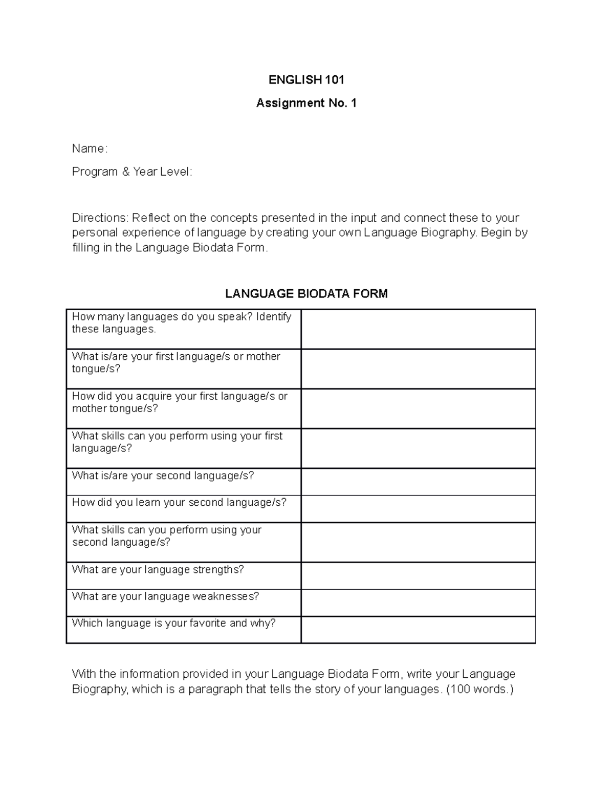  What Do You Learn In English 101 How To Pass English 101 2022 11 14