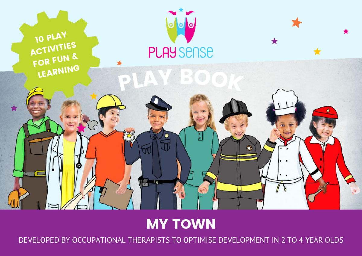 Play Book My Town - material didáctico - PL AY B O O K DEVELOPED BY ...