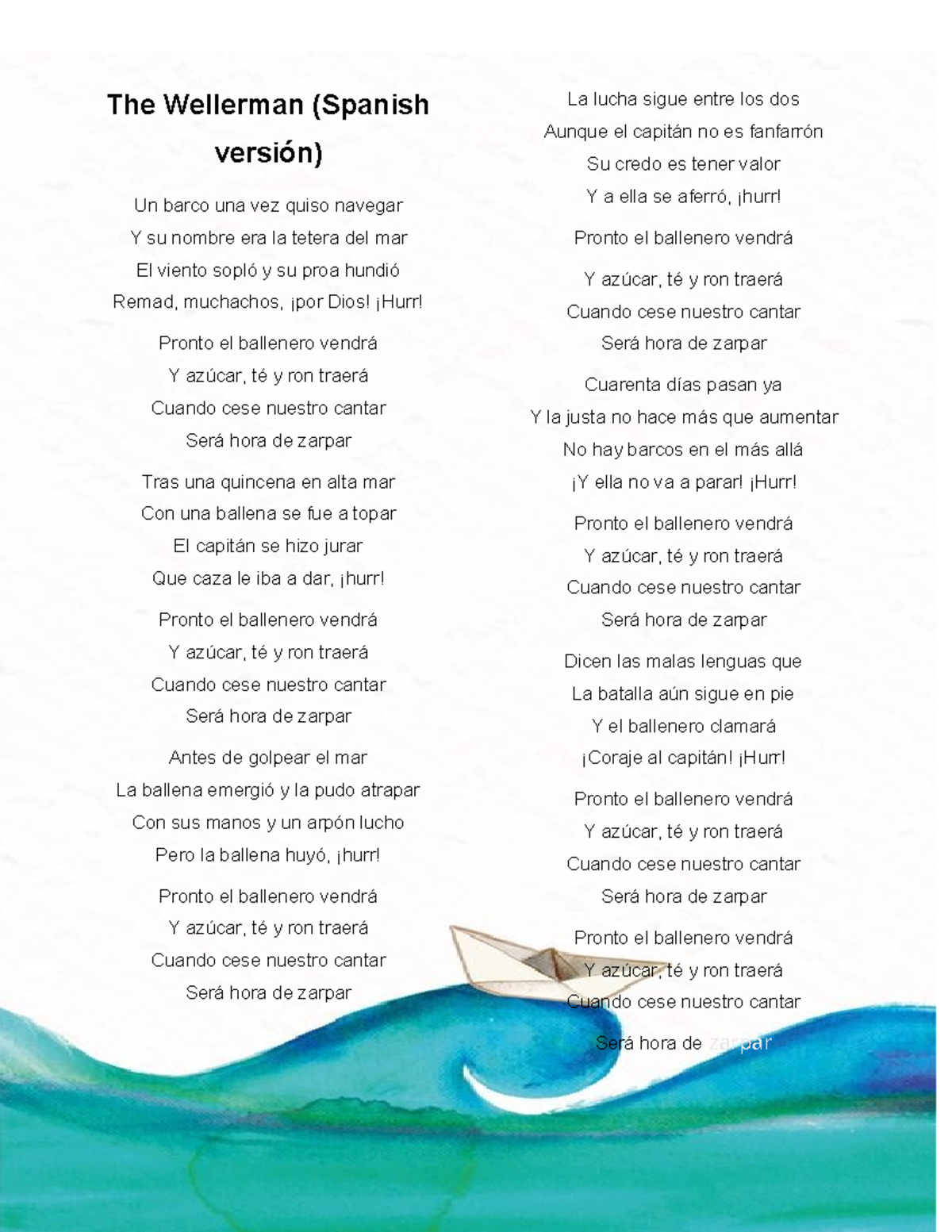 3. Semana 21 El verso - Anexo para el tema de la rima tercer grado ...