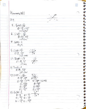 Math 1021 Test 1 Review - Math 1021 Review for Test 1 (2, 2,2, 4, 4, 5. ...