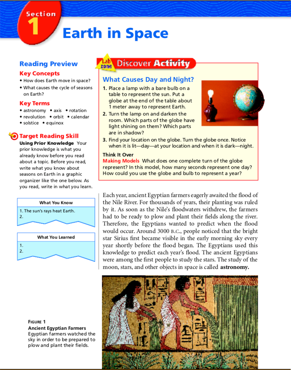 1.1 - Earth in Space - yes yellow cream pie - ENGL 450 - Studocu