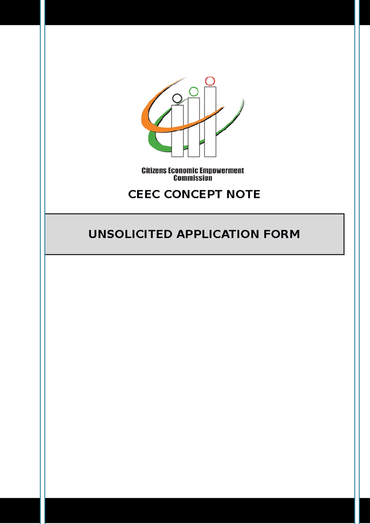 CEEC Unsolicited- Application-Form - CEEC CONCEPT NOTE UNSOLICITED ...