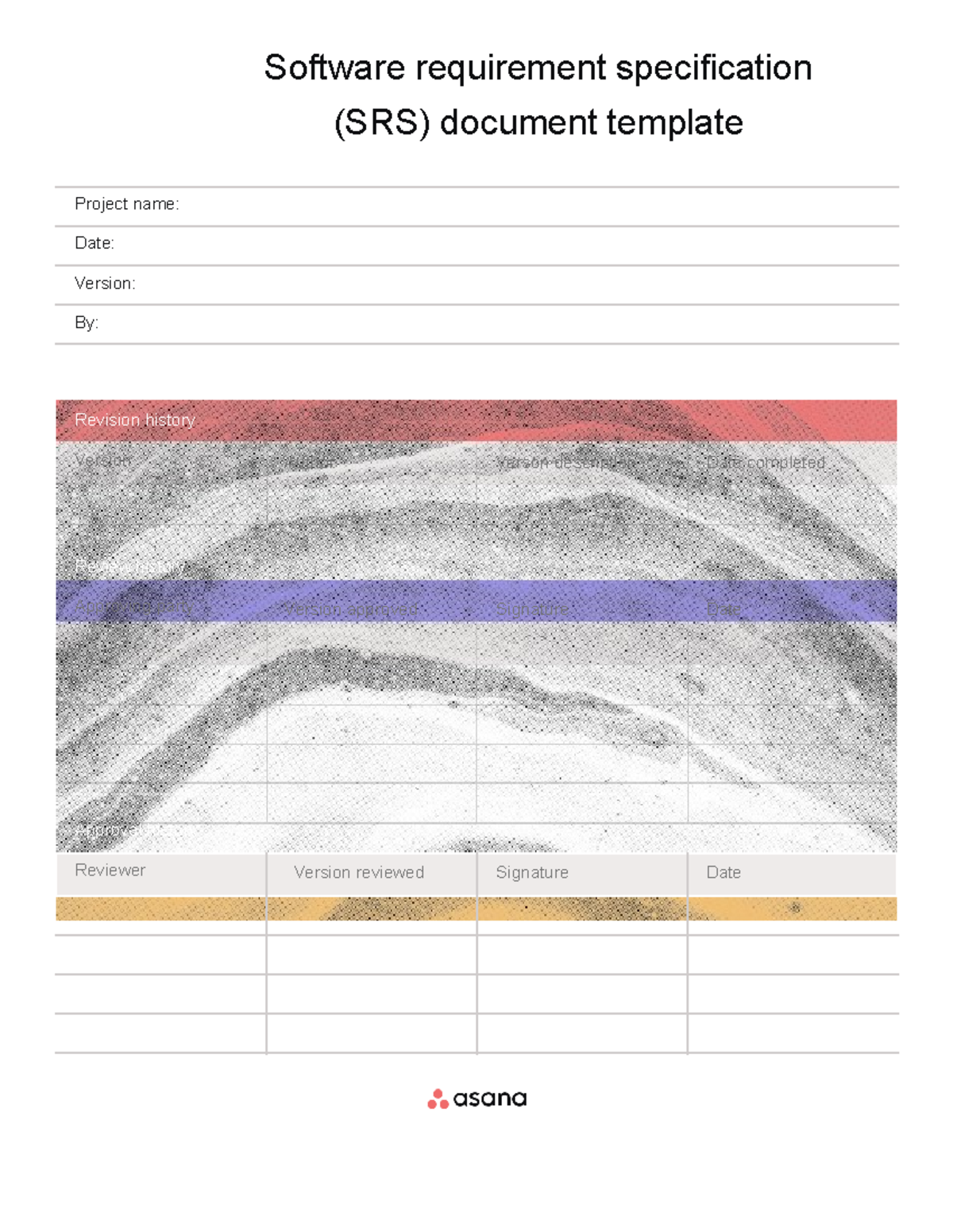 Software requirement document template - Software requirement ...