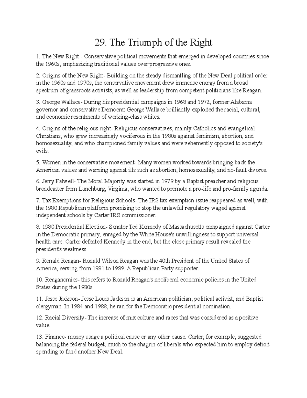29. The Triumph of the Right - 29. The Triumph of the Right The New ...