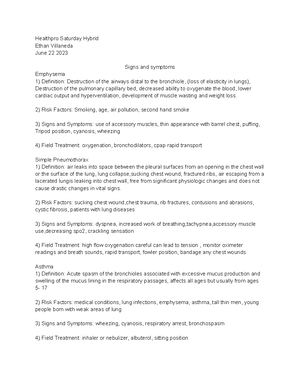 Vital Signs, Pain and Measurements AS1003 - Skills Activity: Vital ...