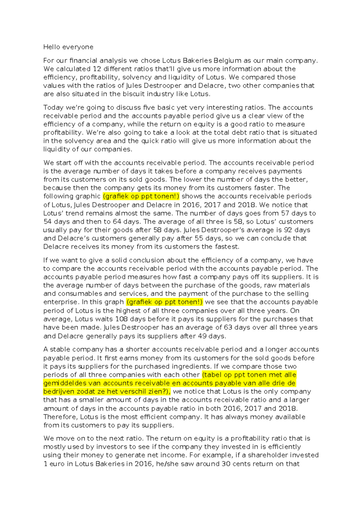 Tekst-Engels - uitleg die je kan gebruiken bij groepswerk - Hello ...