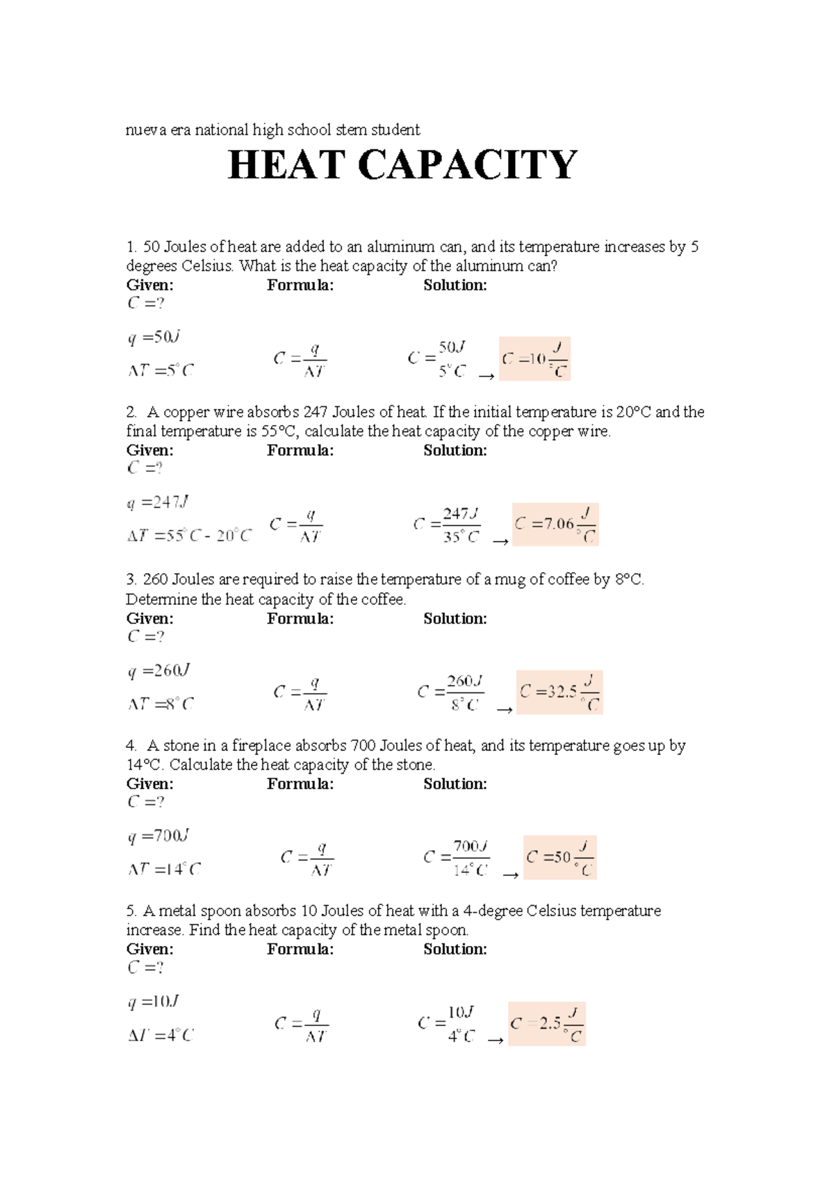 Chemistry 12 - Module - nueva era national high school stem student ...