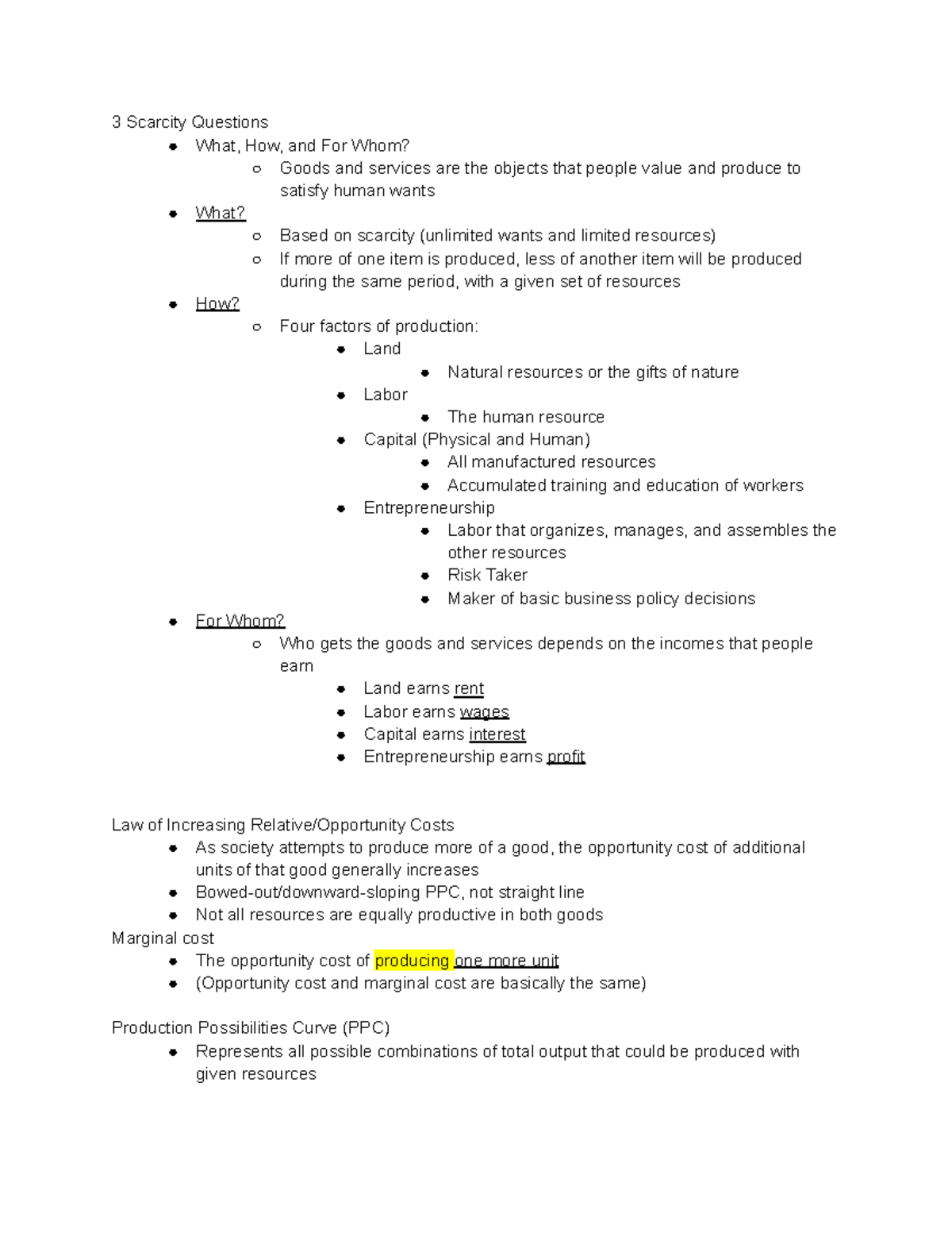 Economics in Business: Scarcity and Market Demand - 3 Scarcity ...