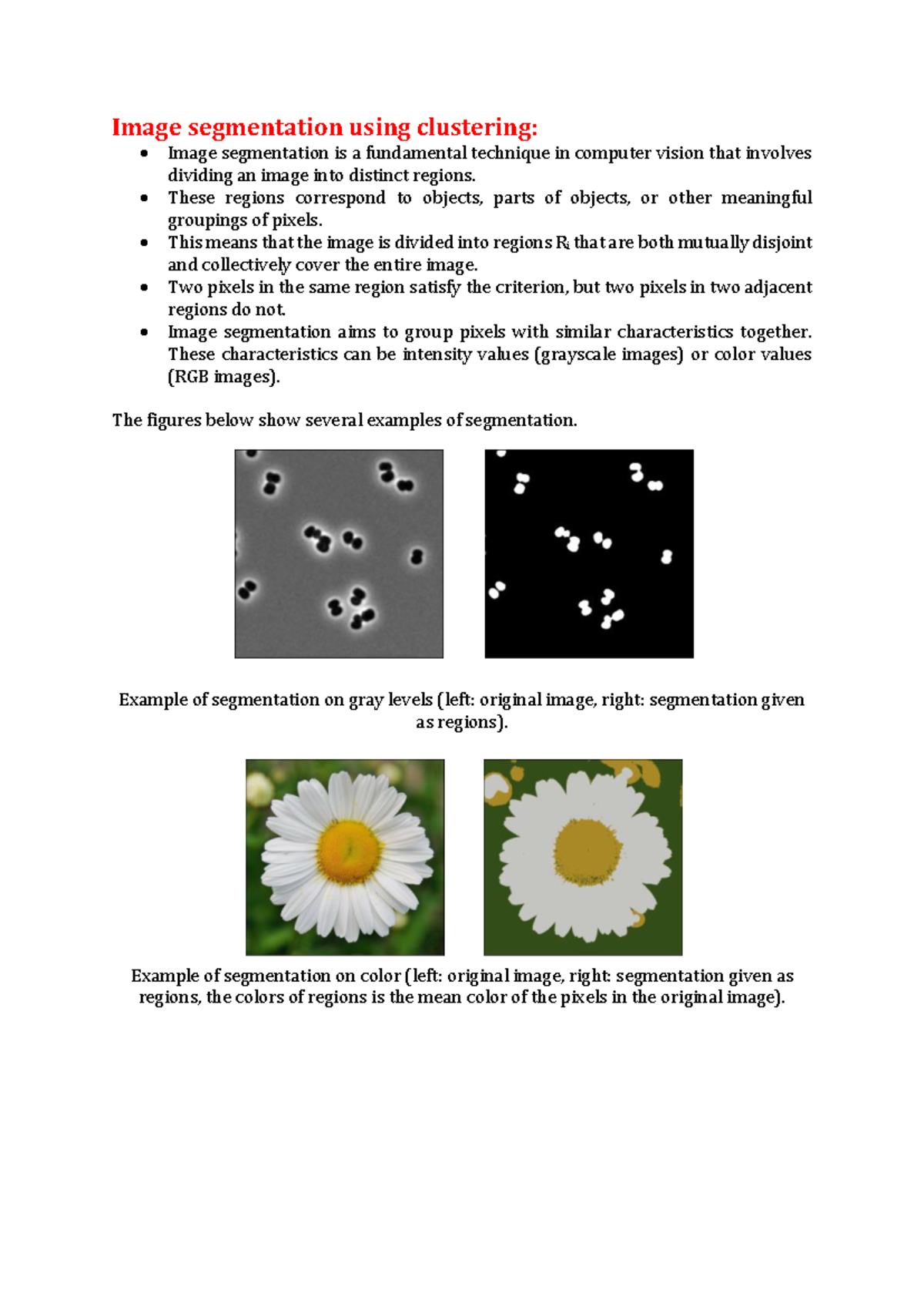 5. Image segmentation using clustering - Image segmentation using clustering: Image segmentation ...