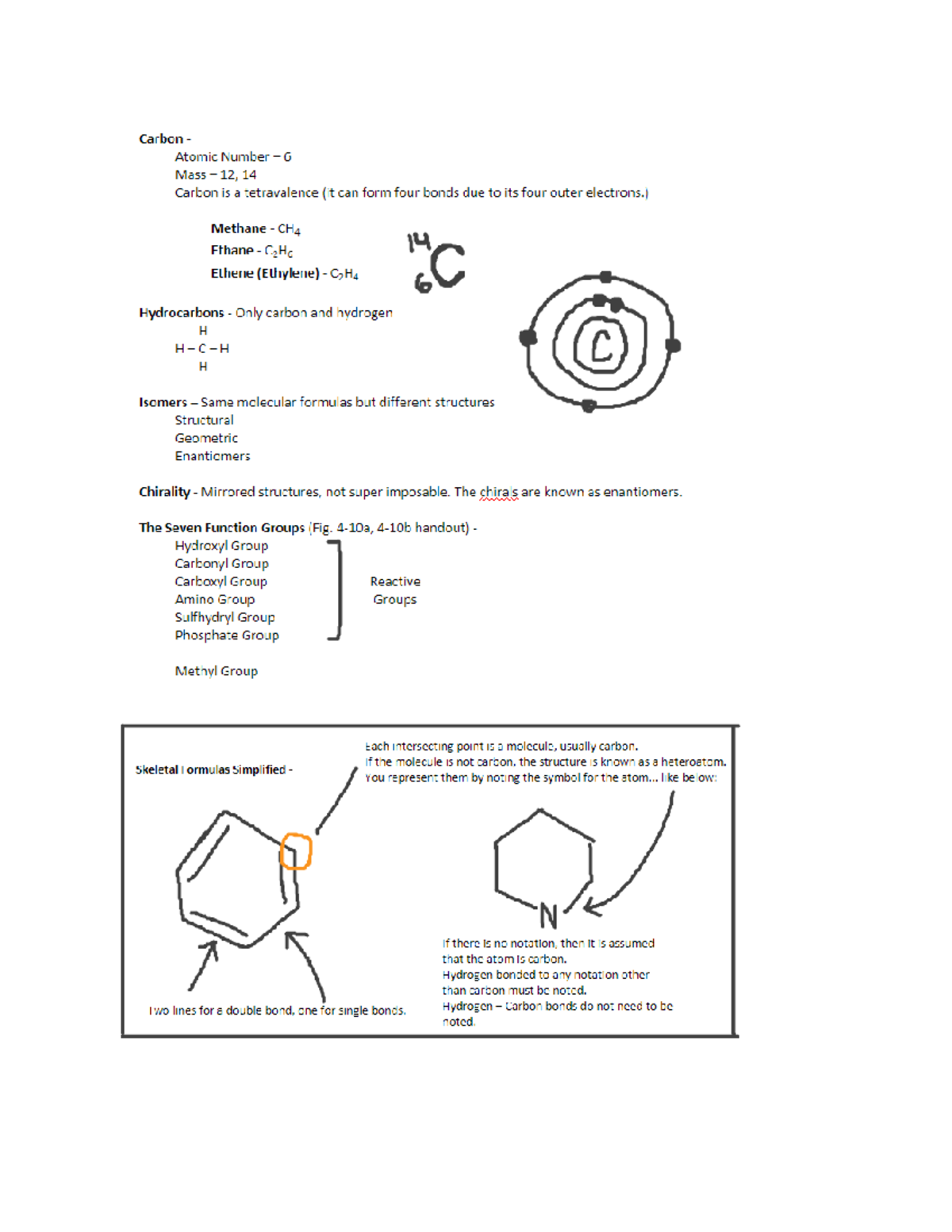 Carbon Lecture - Carbon Atomic Number 6 Mass 12, 14 Carbon is a ...