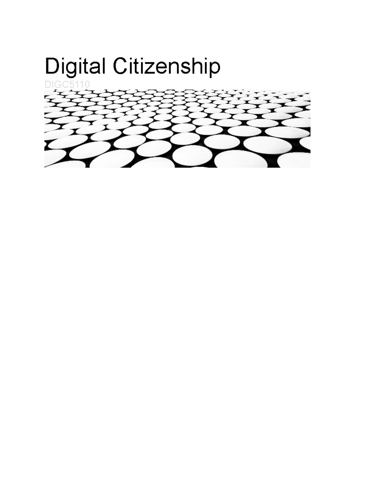 DIGC5110 Learning unit 2 part 2 - Digital Citizenship DIGC Learning ...