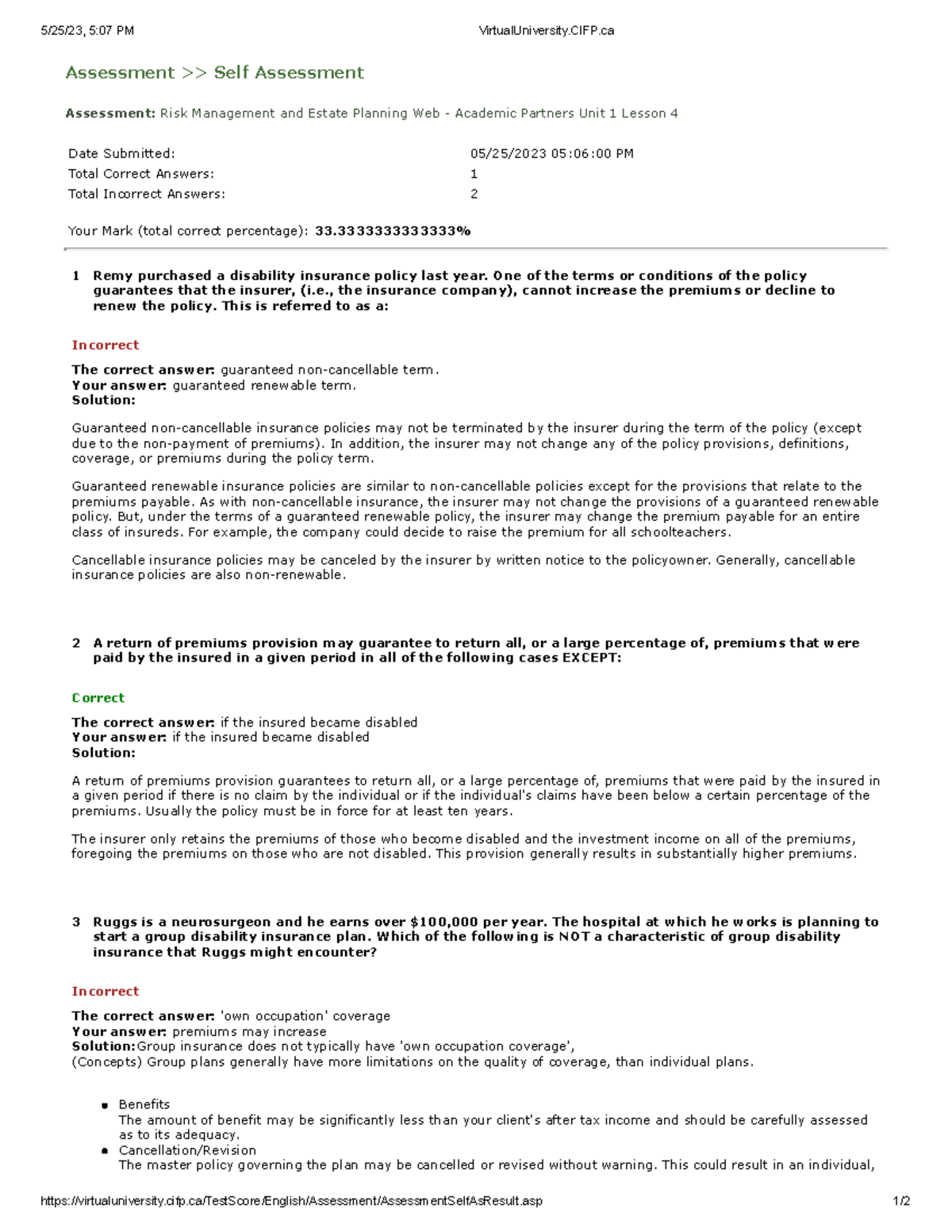 Unit 1 - Assessment 4 - Assignment - 5/25/23, 5:07 PM VirtualUniversity ...