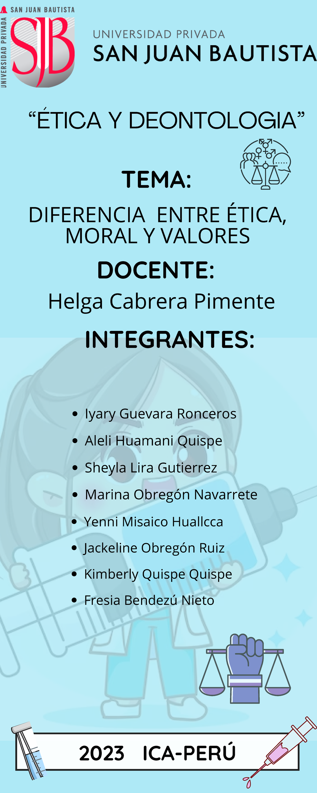 Infografia 5 consejos organico ilustrado rosa pastel - “ÉTICA Y ...