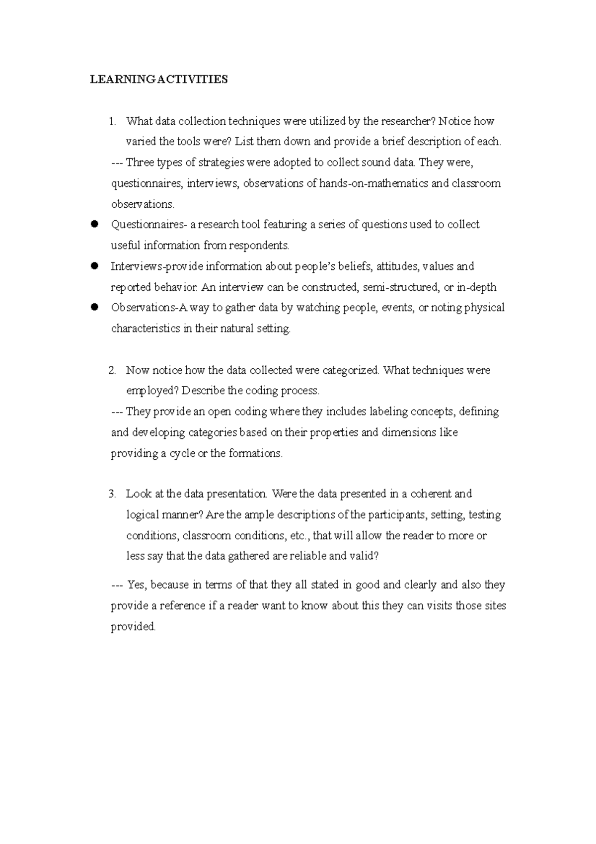 EDMM 118 Module 2 lesson 3 output - LEARNING ACTIVITIES What data ...