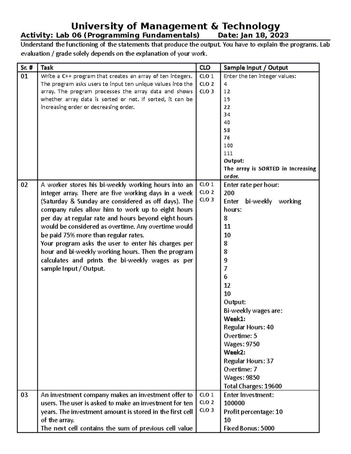 PF, V1, Lab06 - Fundamentals of Front End Development - VU - Studocu