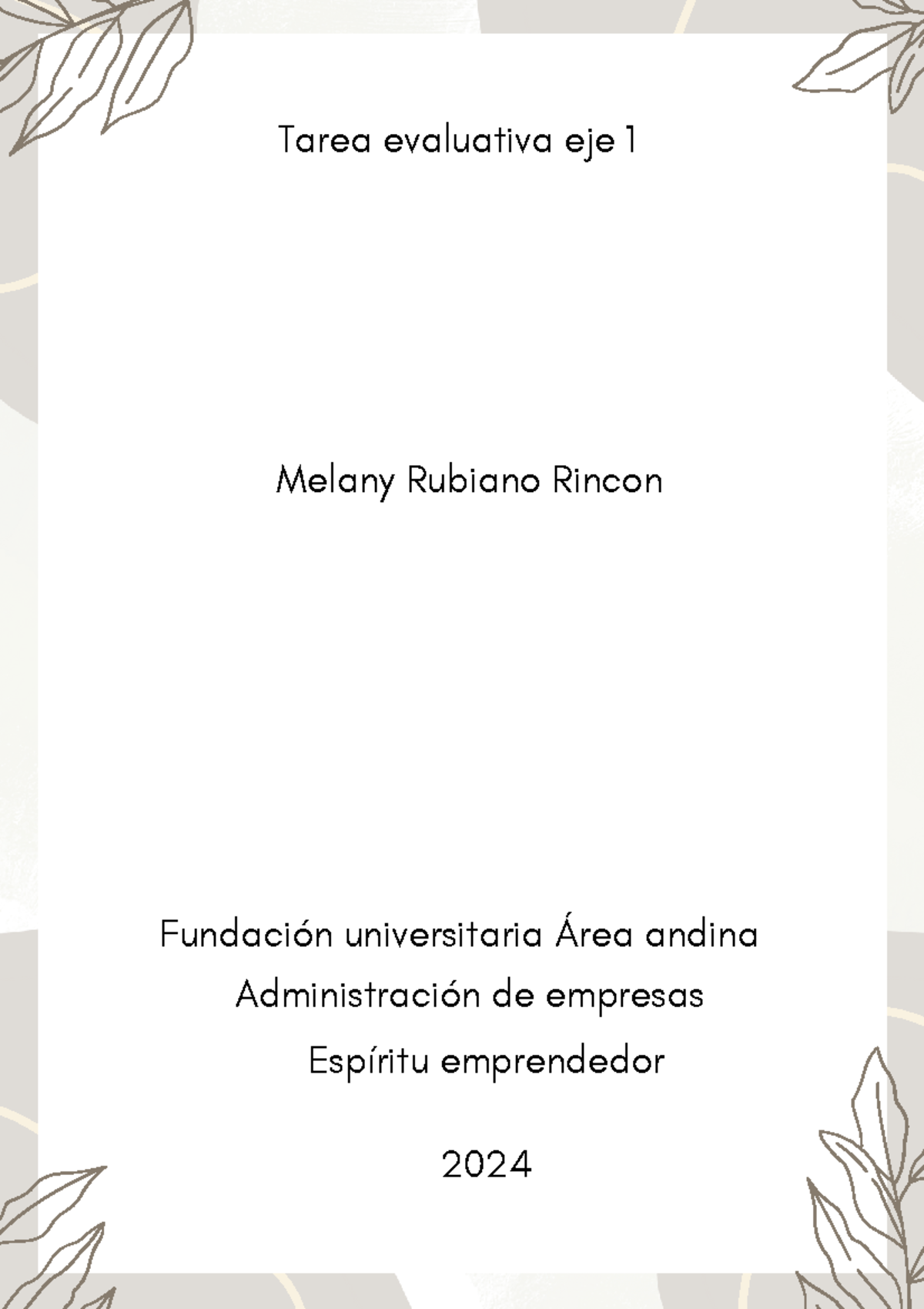 eje 1 capitalismo - Tarea evaluativa eje 1 Melany Rubiano Rincon ...