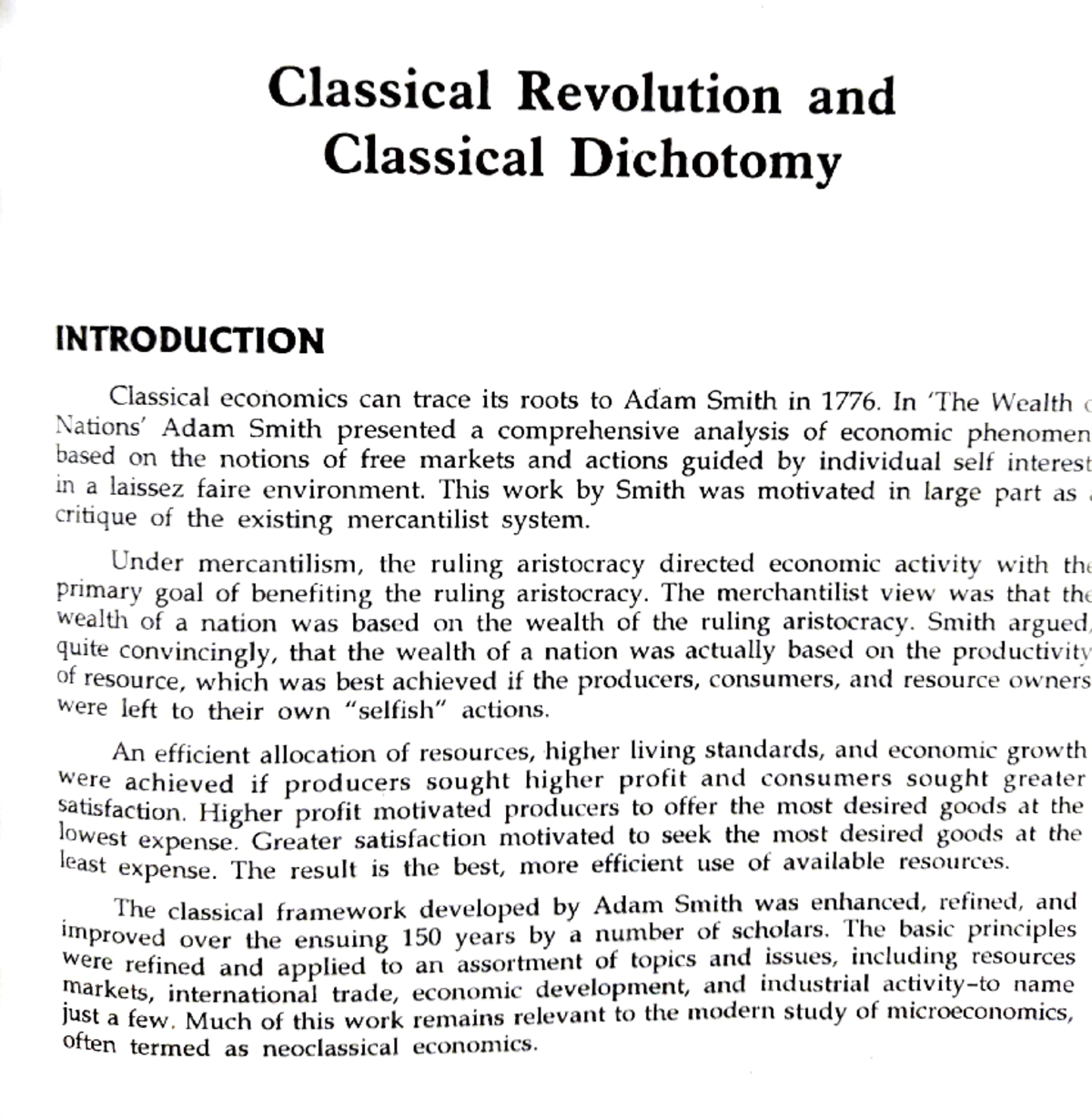 Classical Revolution And Classical Dichotomy - Classical Revolution and ...