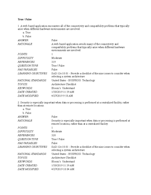 Chapter 05 Data and Process Modeling MCQ - Multiple Choice In data and process modeling, a(n ...