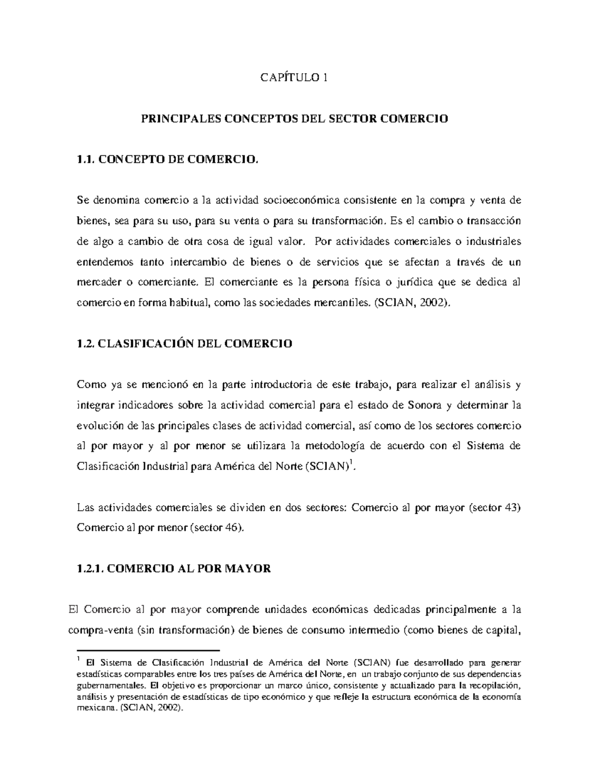 Comercio - CAPÍTULO 1 PRINCIPALES CONCEPTOS DEL SECTOR COMERCIO 1 ...