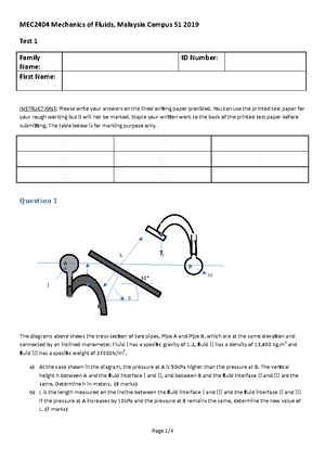 MEC2407 Tutorial 1 - notes - 1 MEC2407 Electromechanics Semester 2 ...