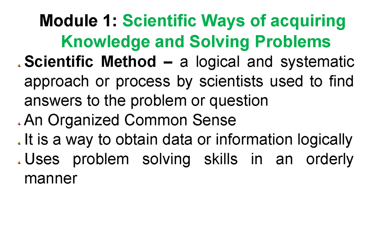 Module-2-waves - Module 1: Scientific Ways of acquiring Knowledge and ...