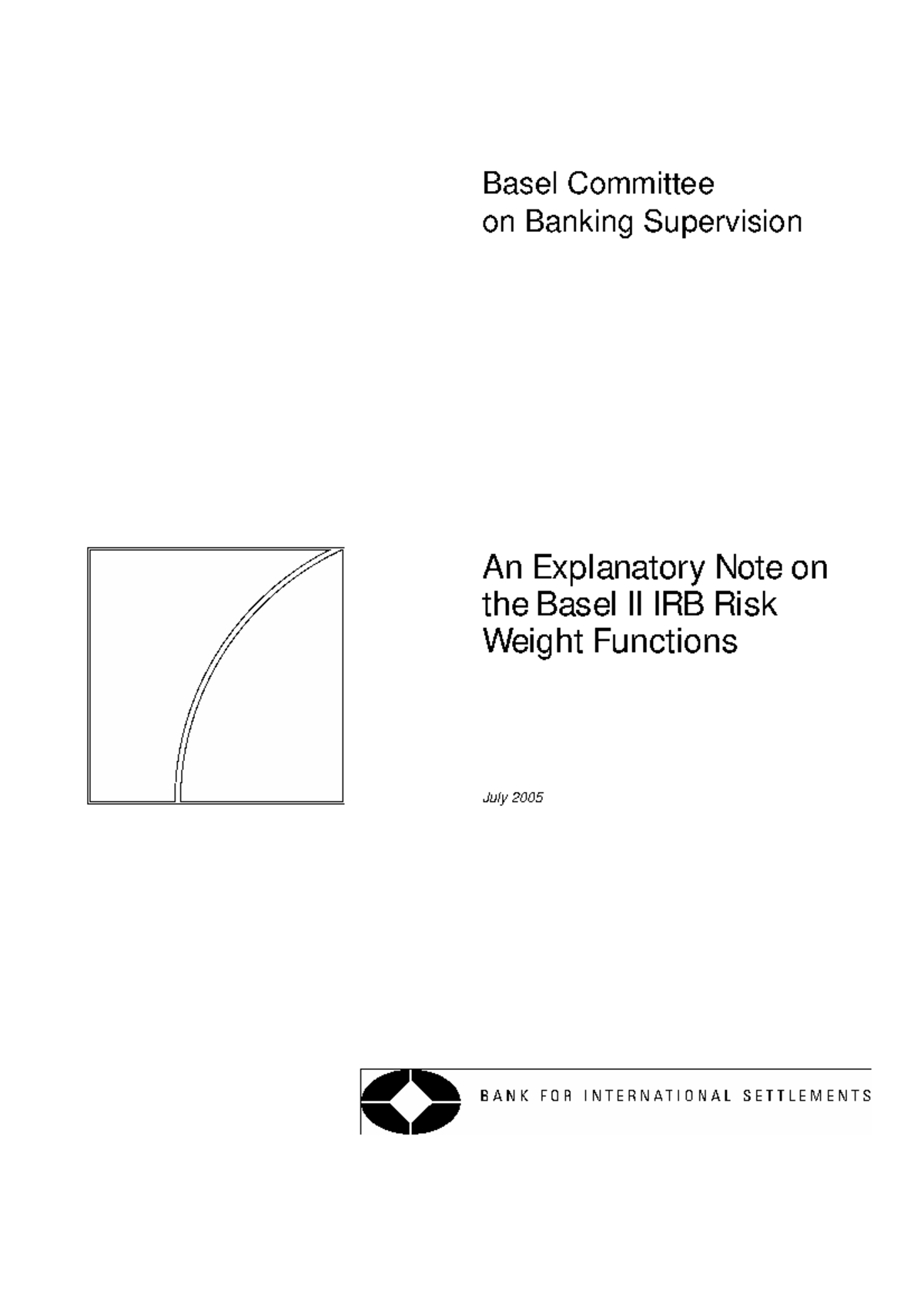 Irbriskweight - an explanatory note on the Basel 2 irb risk weight ...