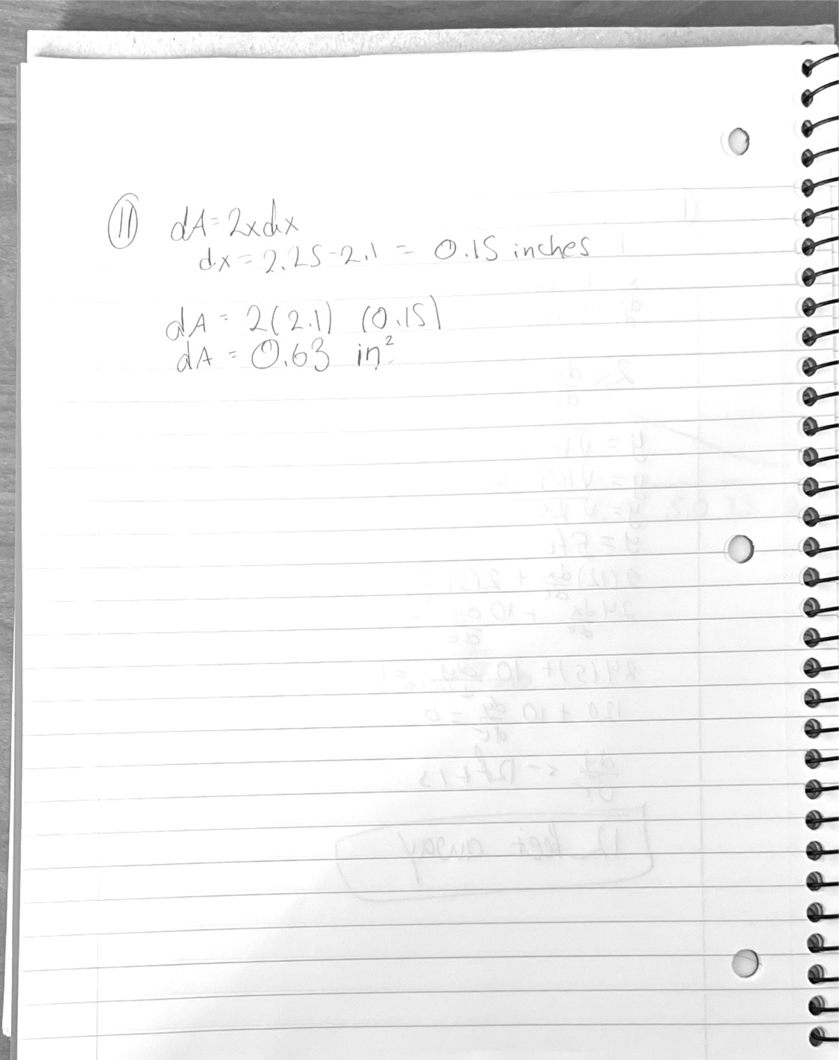 Question 11 - MATH 250 - Studocu