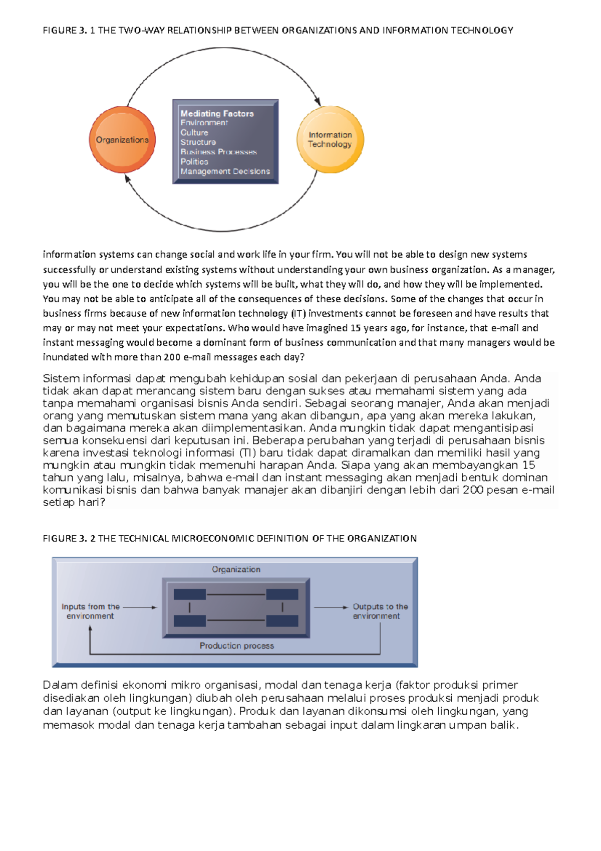 Figure 3 - for us - FIGURE 3. 1 THE TWO-WAY RELATIONSHIP BETWEEN ...