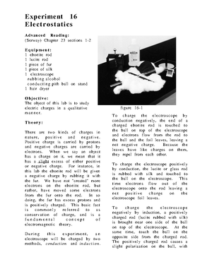 Exp24 Reflec Refrac - lab report - Experiment 26 Reflection and Refraction Advanced Reading ...