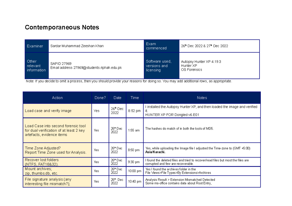 27969 Contemporaneous Notes Template v4 - Contemporaneous Notes ...
