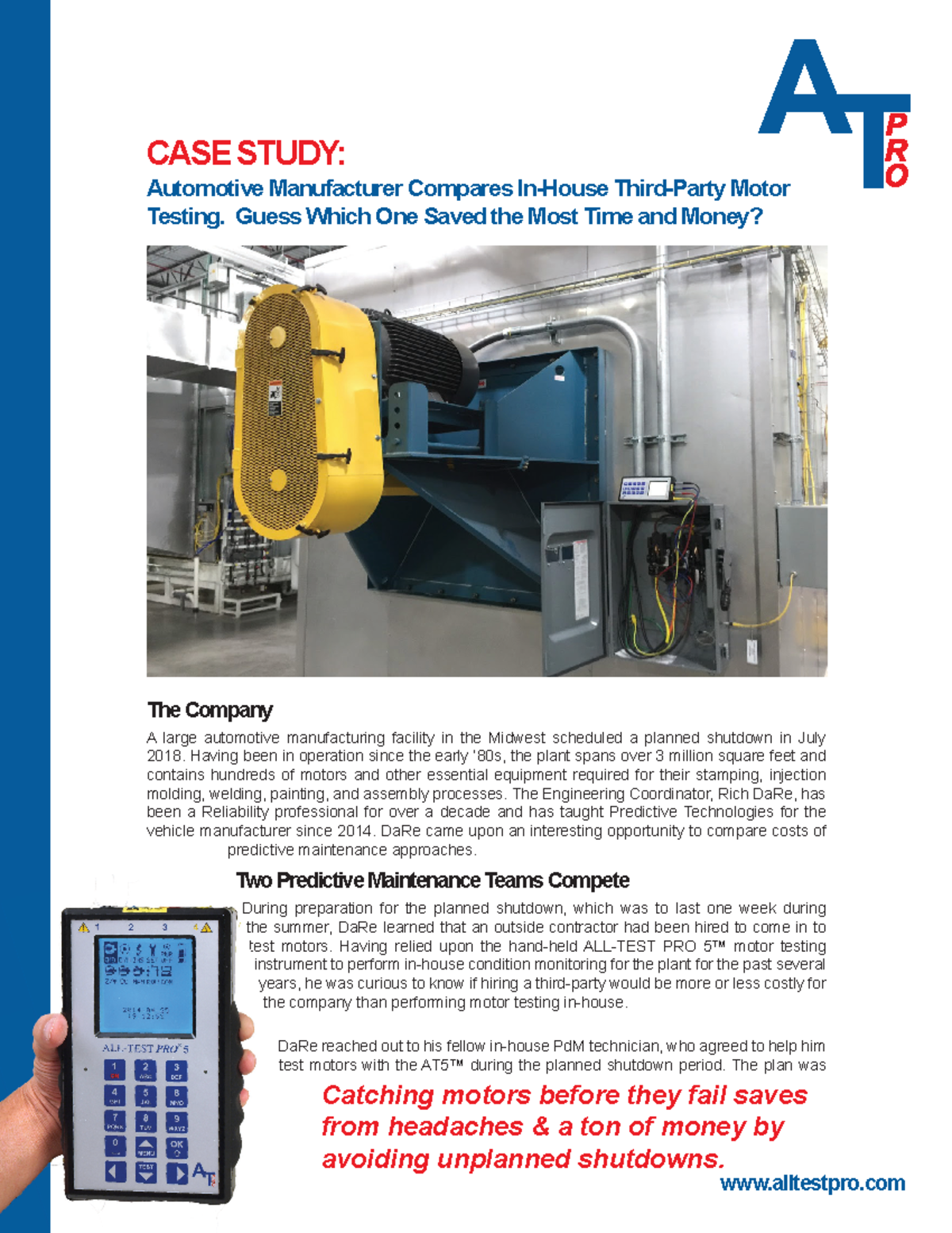 Automotive Case Study 2019 English - CASE STUDY: alltestpro Automotive ...