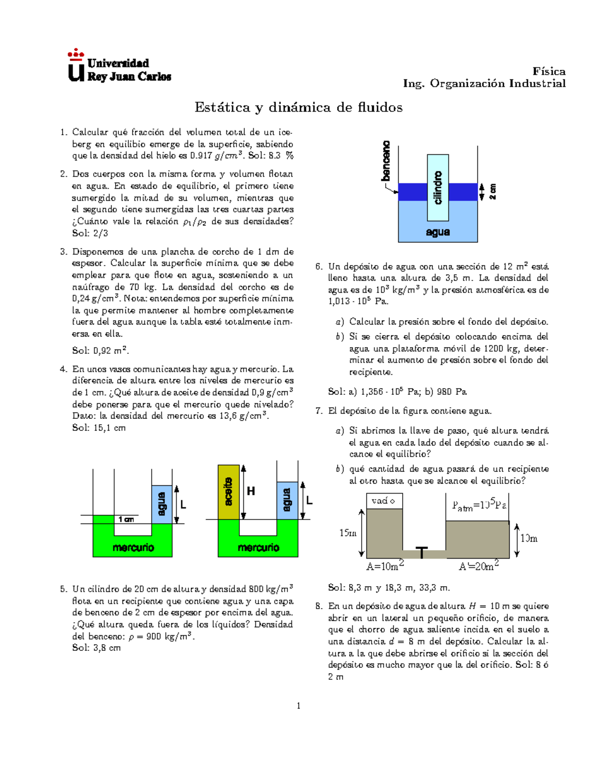 Ejercicios T6 - etgj - F ́ısica Ing. Organizaci ́on Industrial Est ...