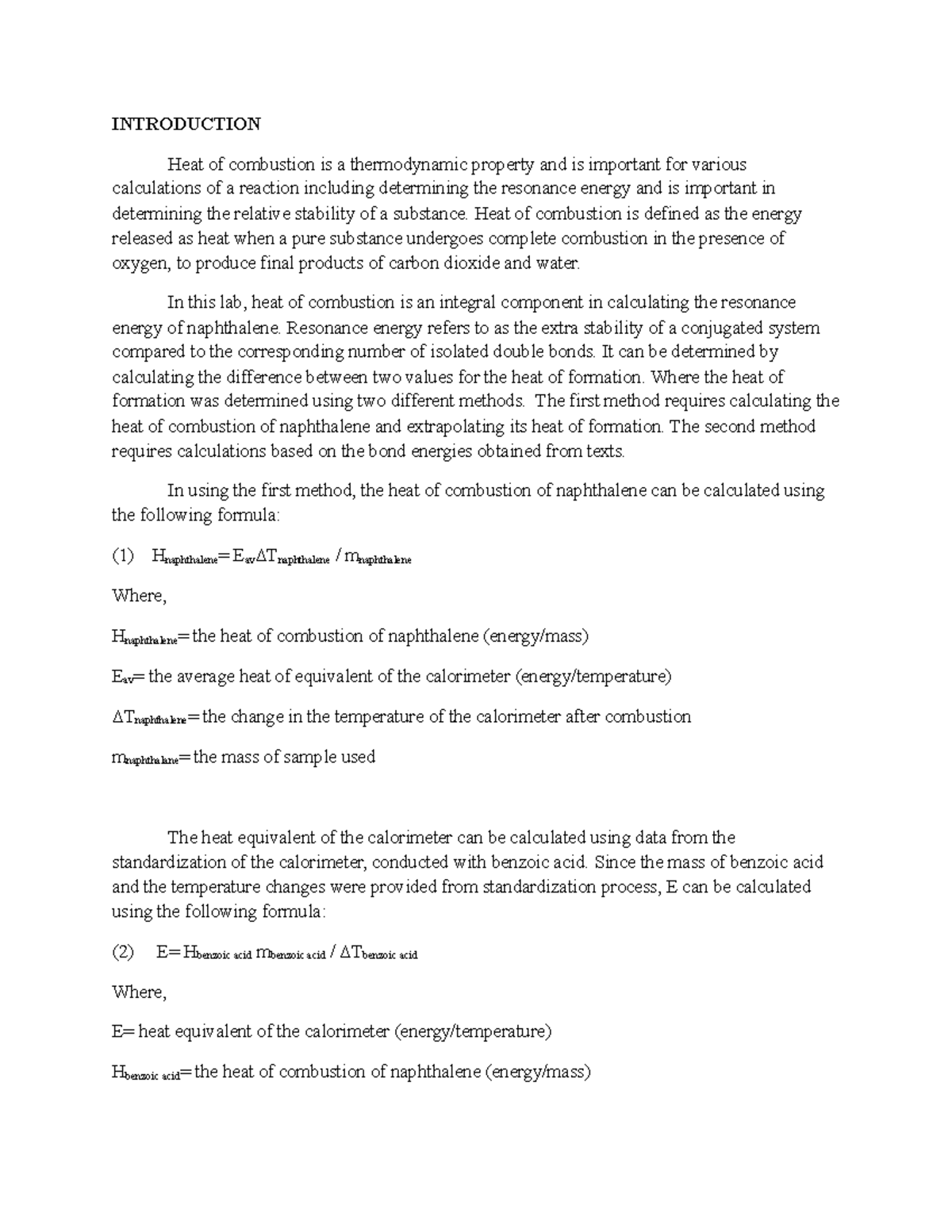 PChem Lab 5 - Mandatory lab work, assignments and final review ...