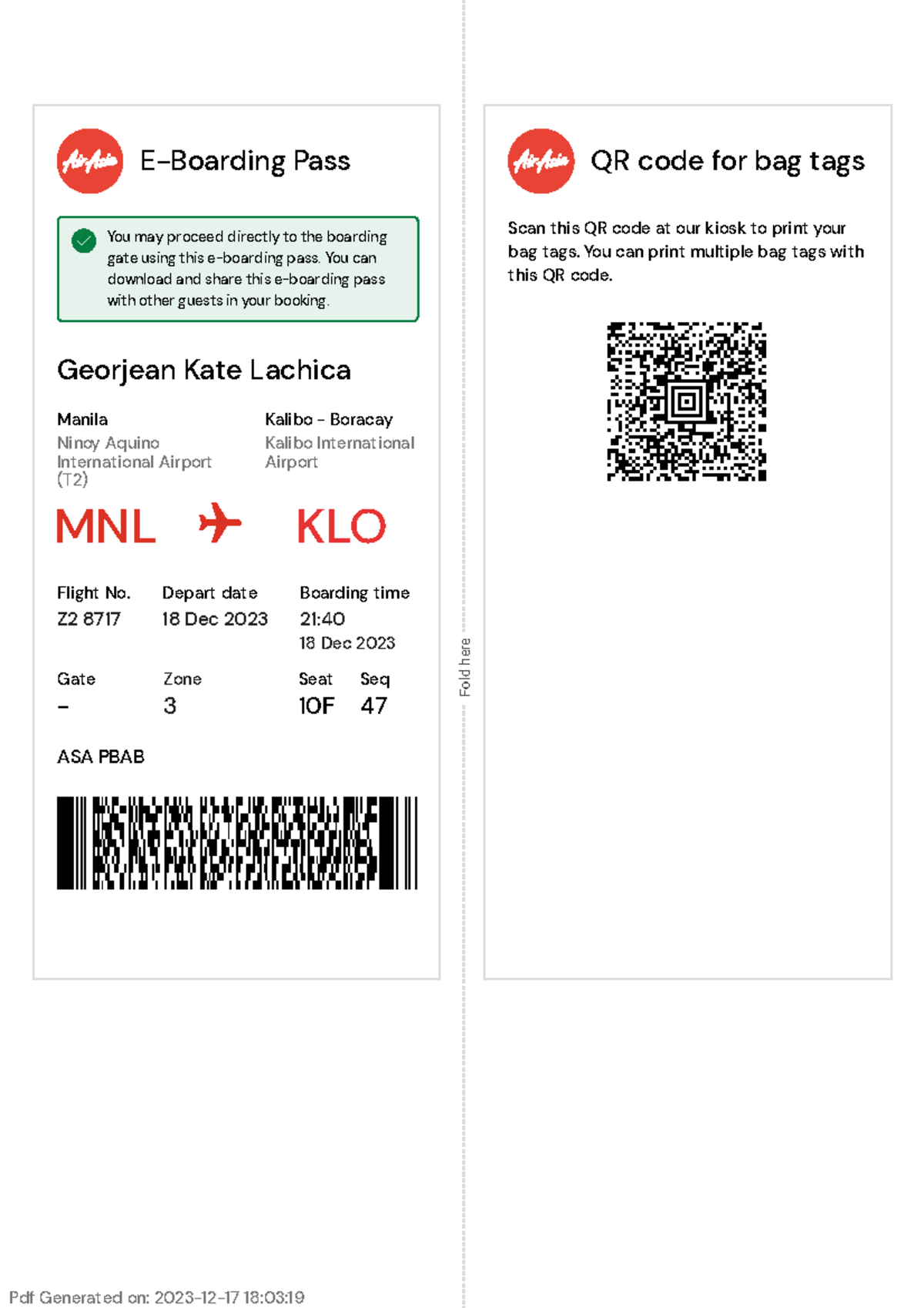 1 - ejejeji3jei2be - E-Boarding Pass You may proceed directly to the ...