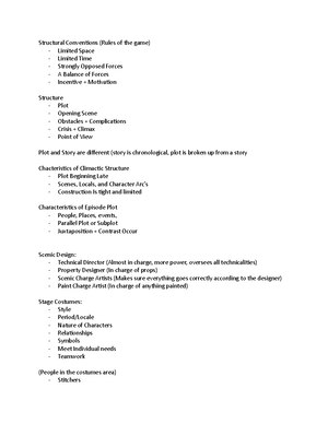 Into the Woods Play Response - Dramatic Structure - Into the Woods Play ...