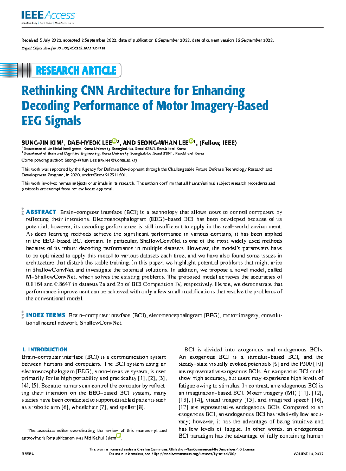 Rethinking Cnn Architecture For Enhancing Decoding Performance Of Motor Imagery Based Eeg