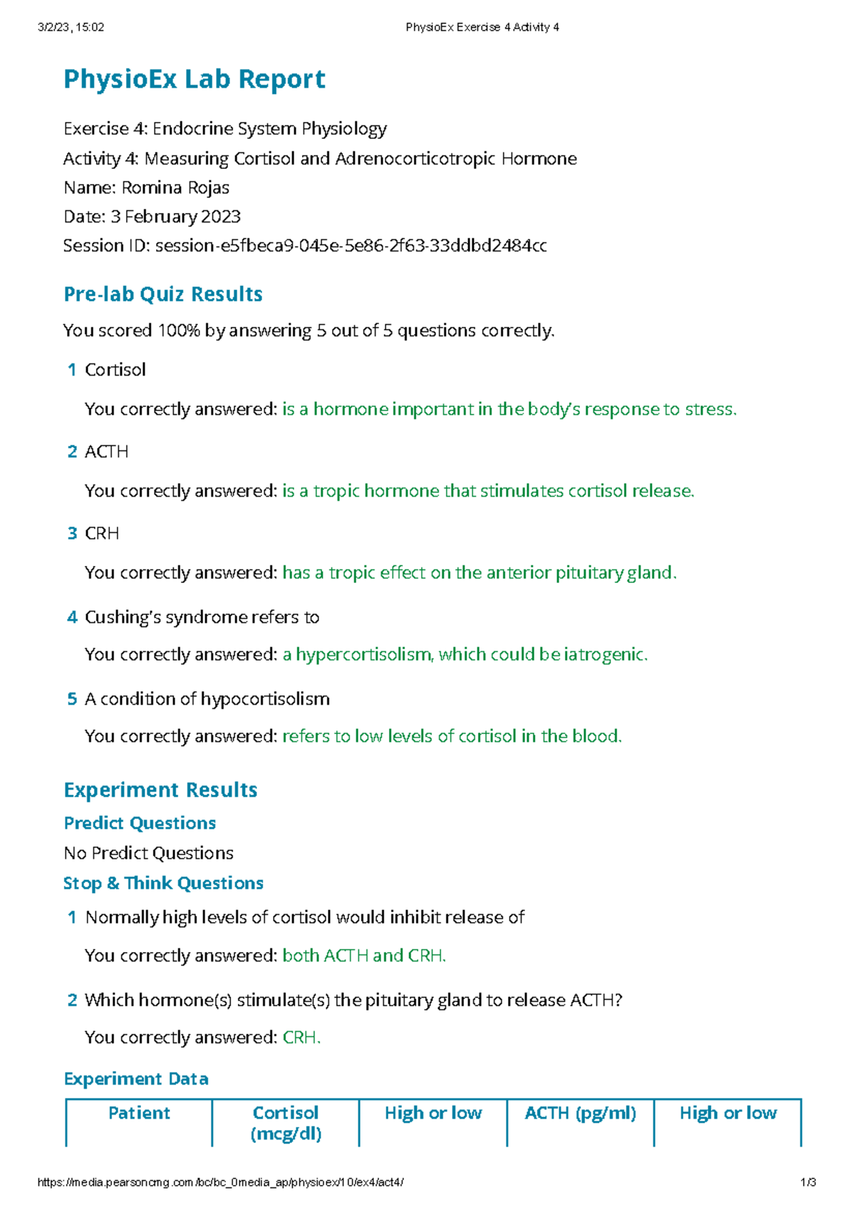 Physio Ex Exercise 4 Activity 4 - pearsoncmg/bc/bc_0media_ap/physioex ...