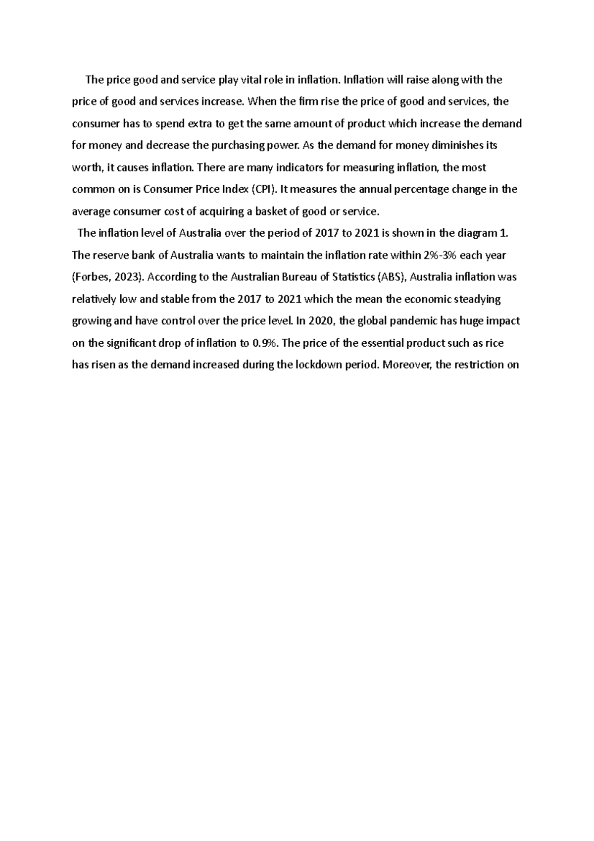 Inflation and interest rate - The price good and service play vital ...