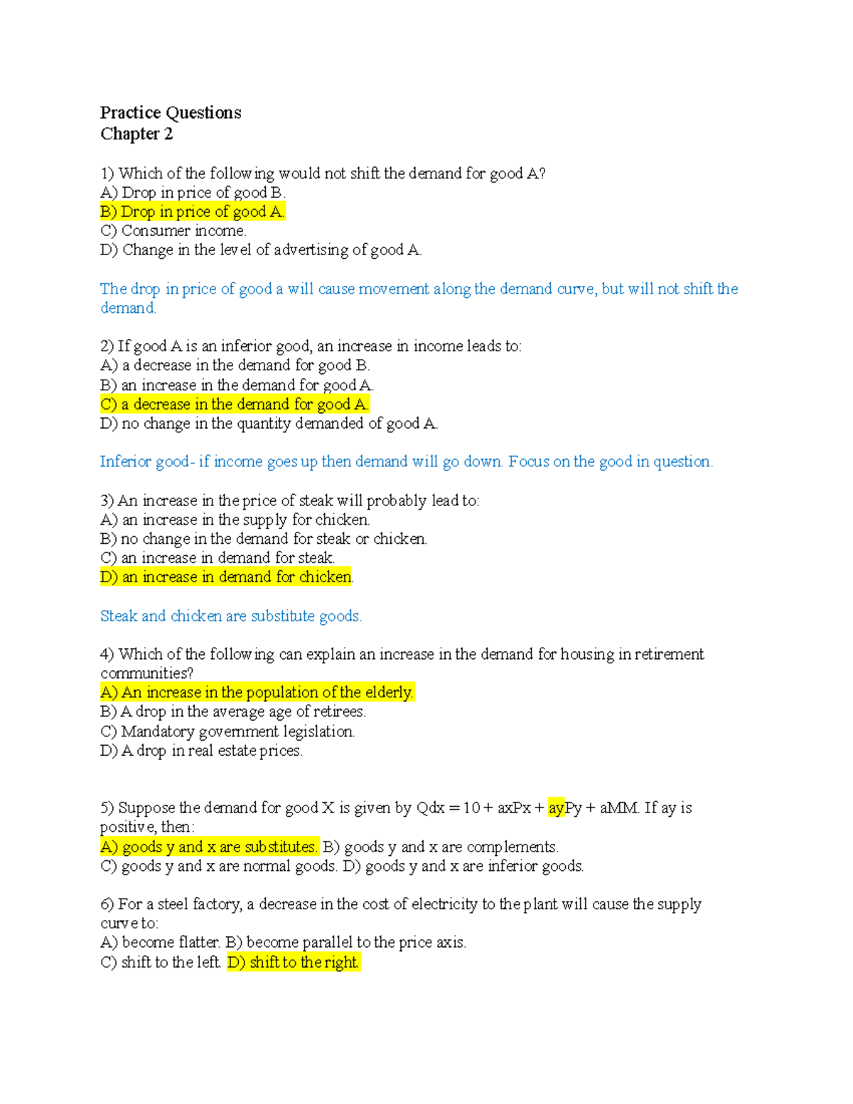ECP Chapter 2 Practice Questions - Practice Questions Chapter 2 1 ...