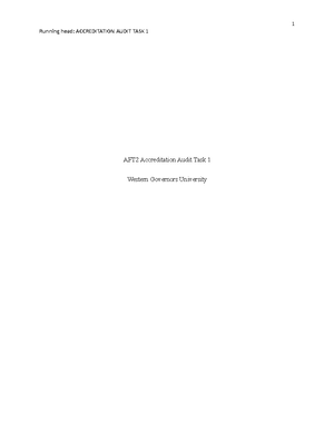 AFT2 task 3 - AFT2 task 3 paper - AFT2 Task 3 Jennifer Groves Western ...