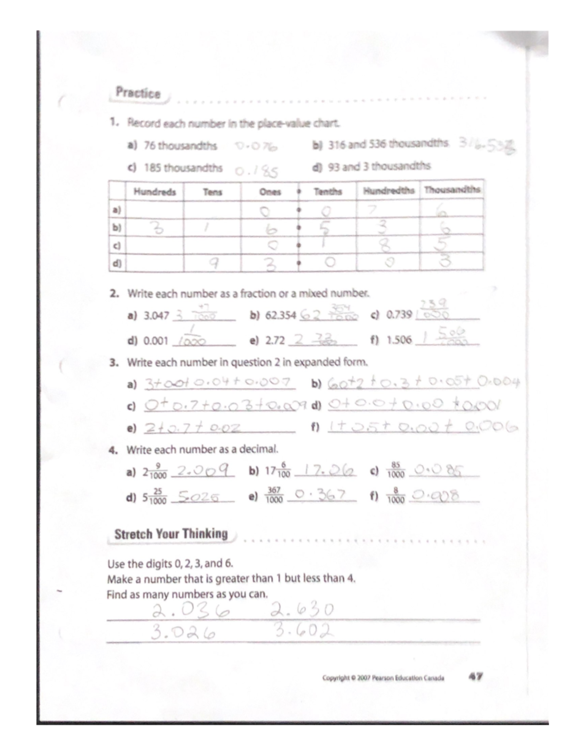 Practice - practise dj - Chem 330 - Studocu