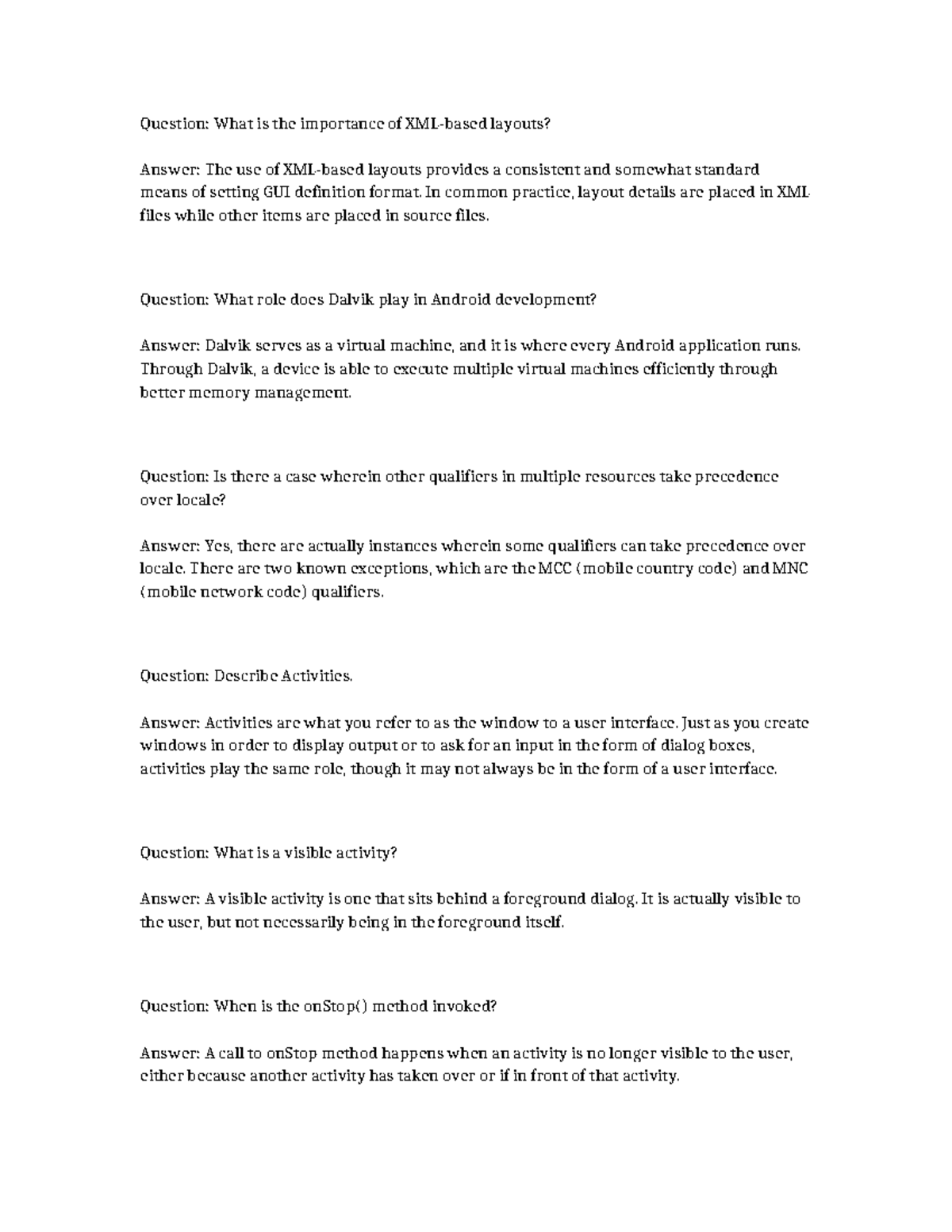 Castle-crowned amhar lungs - Question: What is the importance of XML ...